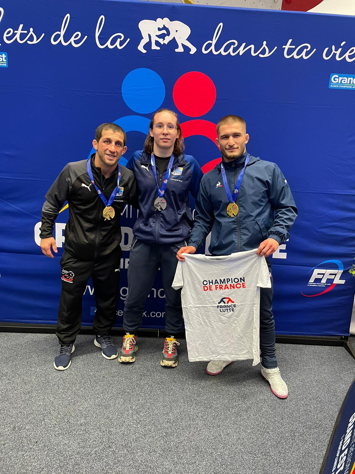 Ilman et Givi Champion – CPBesancon Lutte